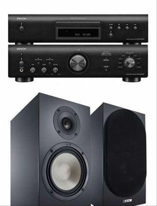 Комплект Canton GLE 30, Denon PMA-600NE, DCD-600NE