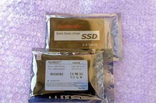 SSD 240 Гб Новый 500 MB/s Goldenfir 240 gb