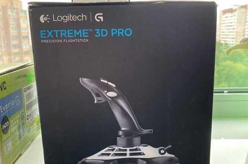 Джойстик Logitech G Extreme 3D Pro, черный/серебри