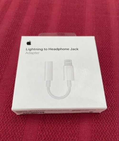 Переходник Lightning to Headphone Jack
