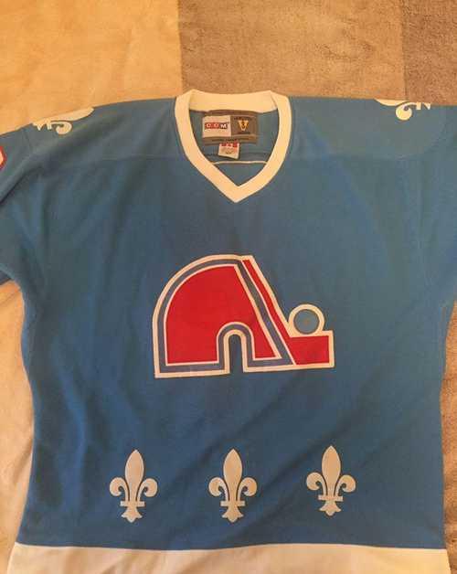 Хоккейная майка Muts Sundin 13. Quebec Nordiques 1