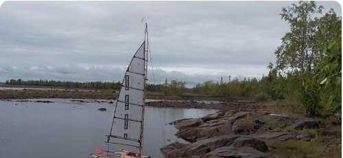 Парус для катамарана/байдарки