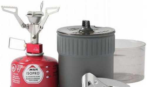 Горелка MSR + посуда MSR Pocketrocket 2 Mini Stove