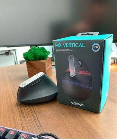 Вертикальная мышь Logitech MX Vertical