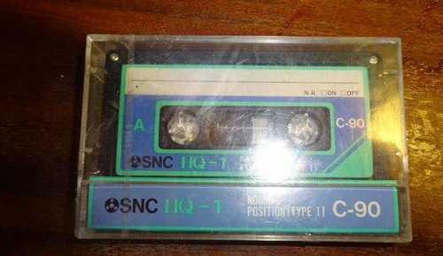 Аудиокассета snc hq-1 c-90 Новая Запечатана