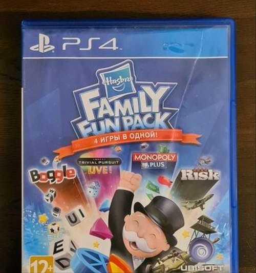 Игра ps4 (диск пс4) Hasbro Family pack