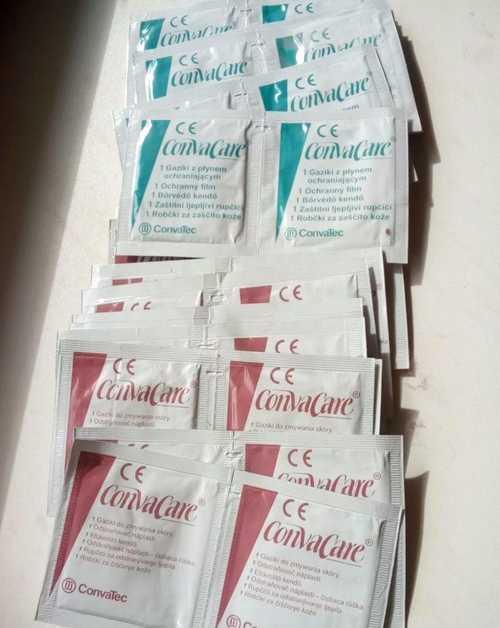 Калоприемники,Уход за стомой,Салфетки