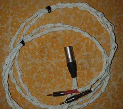 Гибридный кабель Ильи (Iliyas) 4+4 (3.5мм + 4-XLR)