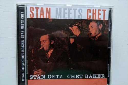Stan Getz Chet Baker "Stan meets Chet" CD джаз