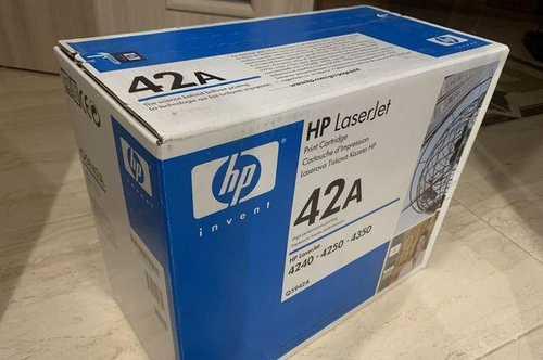 Картридж HP Q5942A оригинальный