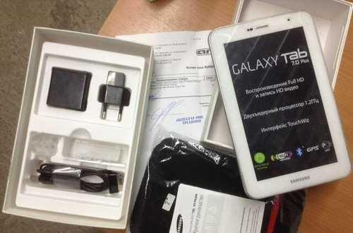 Samsung Galaxy Tab 7.0 Plus GT-P6200 3G 16 Гб