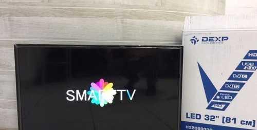 Dexp 81см smart tv wi-fi