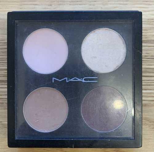 Палитра теней MAC, пудра Becca и Clarins