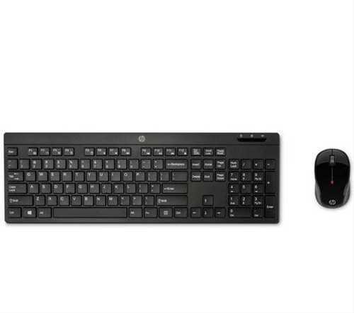 Комплект беспроводная клавиатура+мышь HP 200 новая