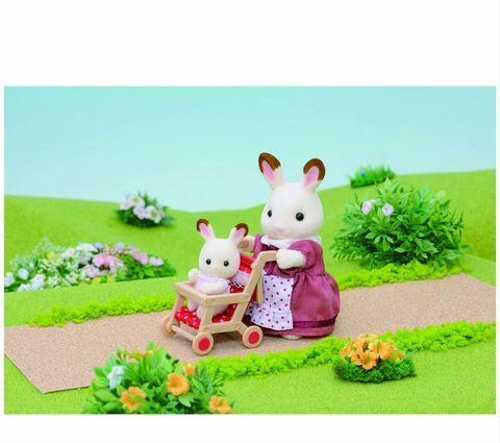 Новый Sylvanian Families "Прогулочная коляска