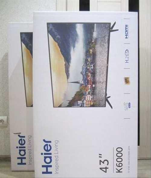 Haier LE43K6000SF 43 дюйма или 108см, новые