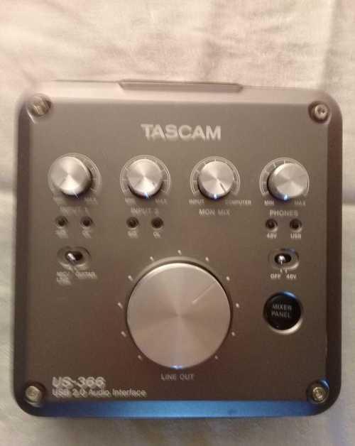 Звуковая карта tascam US 366