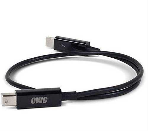 Кабель OWC Thunderbolt 2 Cable 0,5м черный