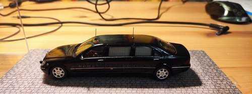 Mercedes-Benz S600 Pullman Guard W220 Путина 1/43