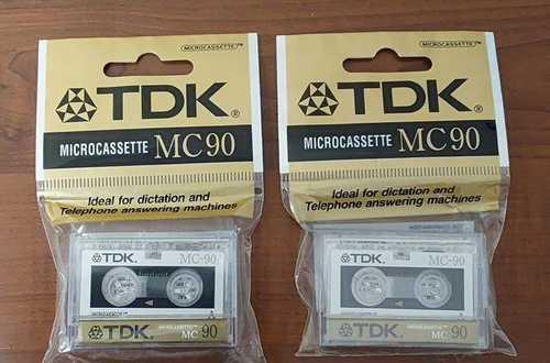 Микрокассеты TDK MC90