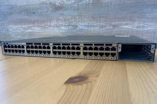 Коммутатор cisco WS-C3750X-48P-S бу 1шт