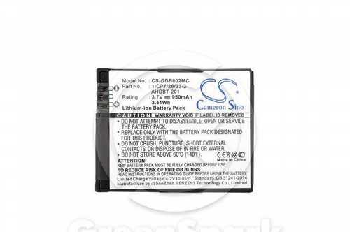 Аккумулятор для GoPro Hero 3 950mAh CS-GDB002MC