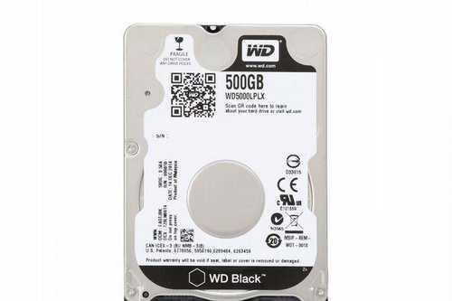 WD Black Performance Mobile 2.5" WD5000lplx 500гб