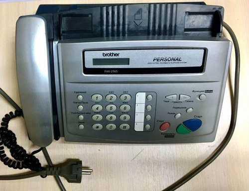 Факс Brother FAX-236S в рабочем состоянии