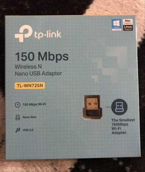 Приемник Wi-Fi TP-Link TL-WN725N