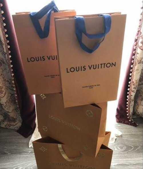 Louis Vuitton коробки-пыльники-чеки-конверты