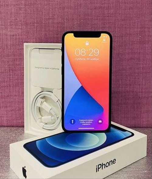 Смартфон Apple A2399 iPhone 12 mini 64Gb фиолетовый (MJQF3ZP/A)