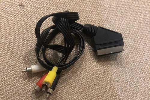 Провод Scart на 4rca