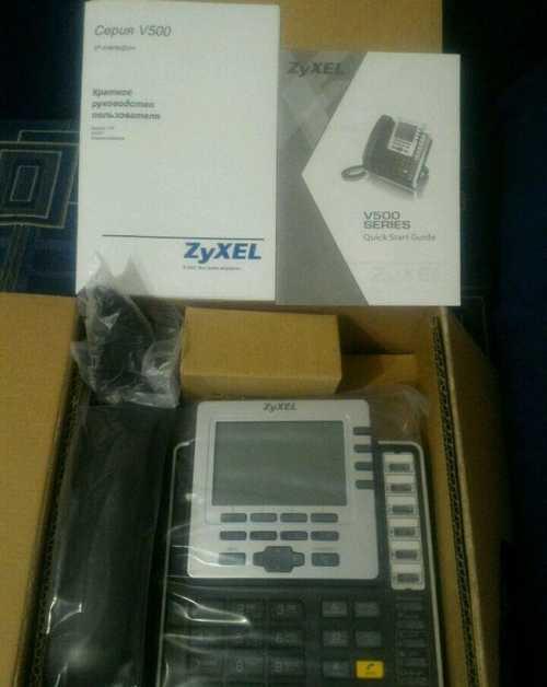 IP voip телефон zyxel v500 (v501-t1)