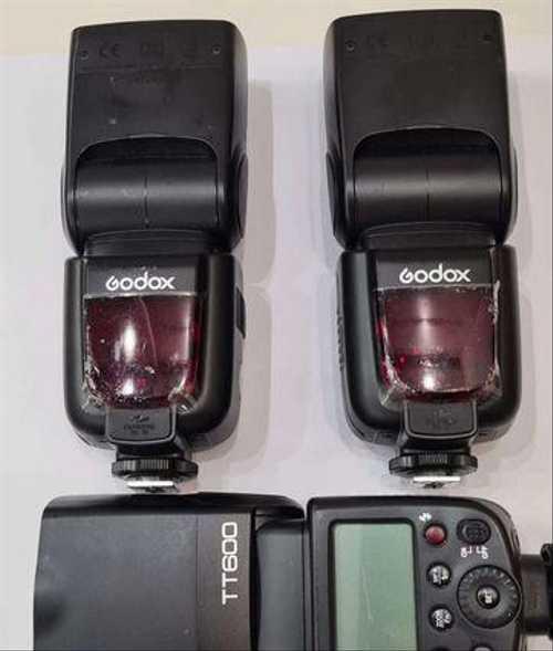 Вспышка камеры godox thinlite TT600