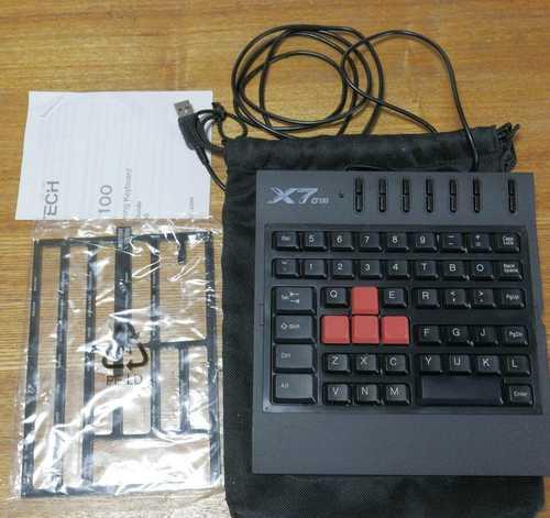 Мини игровая клавиатура A4 Tech X7 G100
