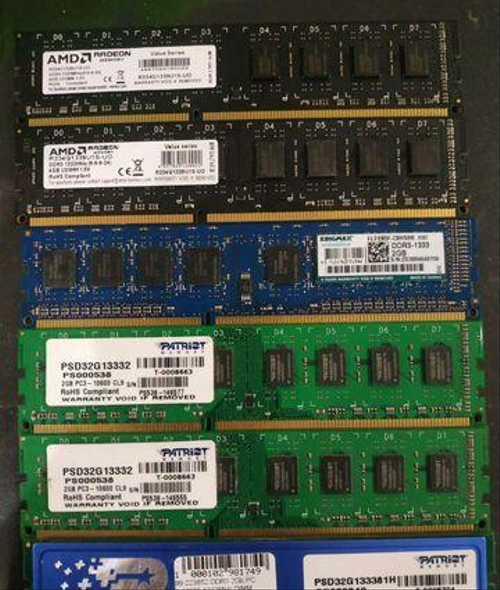 Оперативная память ddr2/ddr3