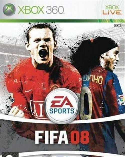 Fifa 08 (Xbox 360, русская версия)