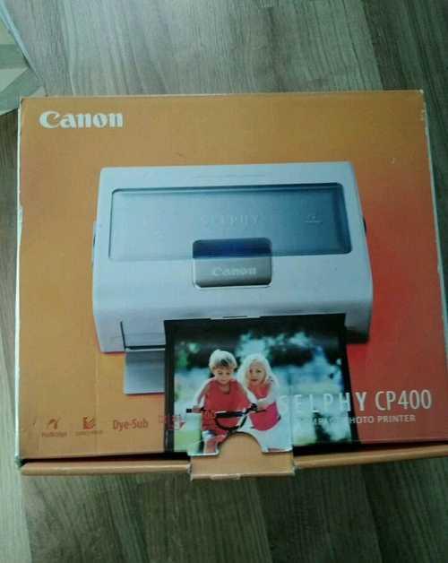 Принтер Canon selphy CP400, фотопринтер