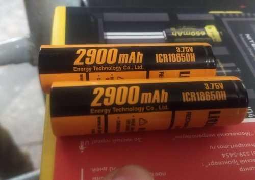 Li-ion аккумулятор ICR18650 2900mAh 3.6V