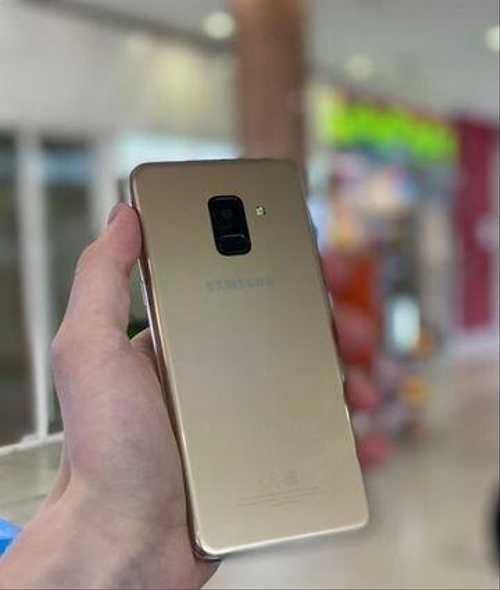 Samsung A8 2018г (A530F/DS) Золото 4/32Gb Б/у