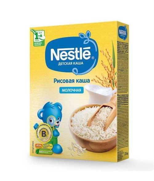 Каши Nestle молочные