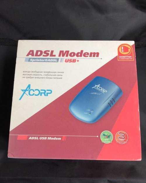 Adsl Modem Acorp Sprinter USB+