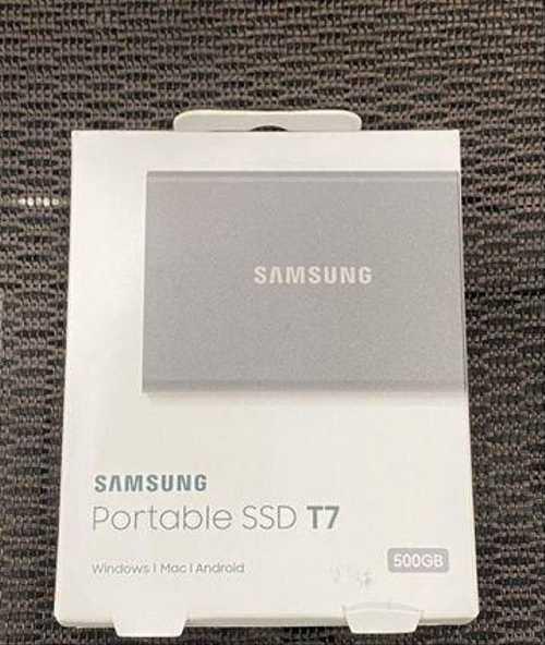 Samsung SSD 500Gb Portable T7 MU-PC500T