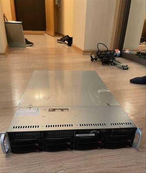 Сервер Supermicro 2U 825-7 12 GB RAM