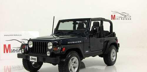 Maisto 1:18 Scale Jeep Wrangler Rubicon