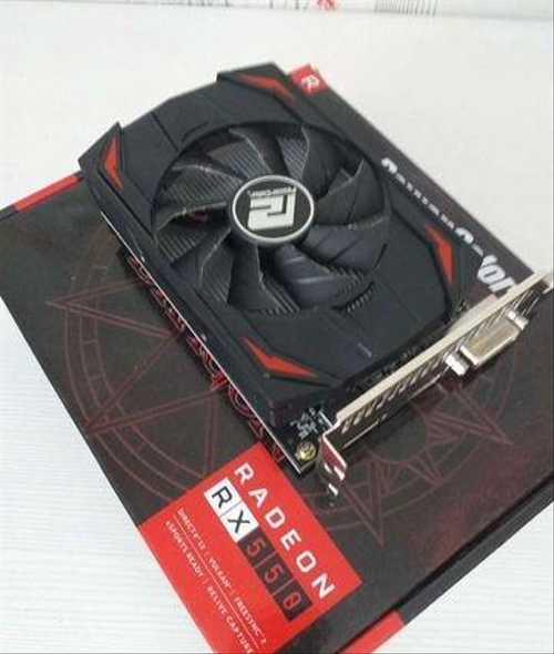 Видеокарта PowerColor AMD Radeon RX550 Red Dragon
