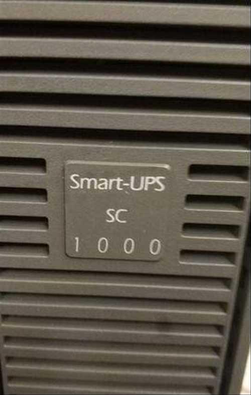 Ибп APC Smart-UPS SC 1000VA Бесперебойник