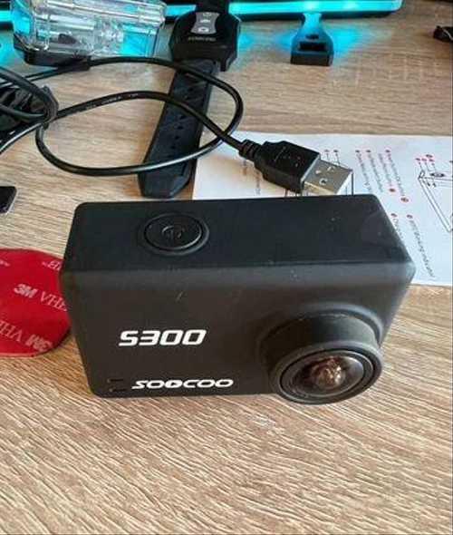Экшн камера soocoo s300 новая и комплект