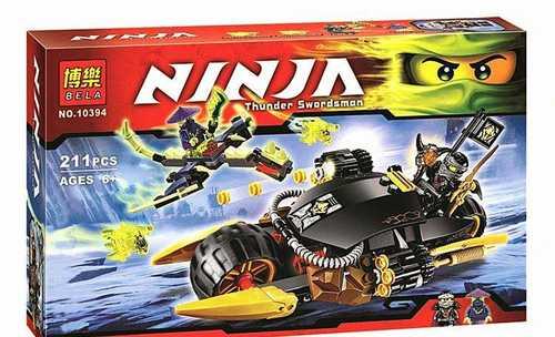 Конструктор ninja Bela 10394 Бластероцикл Коула