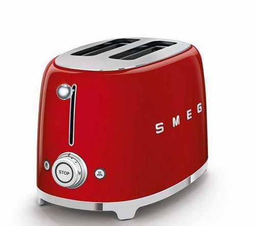 Тостер smeg TSF01rdeu Красный